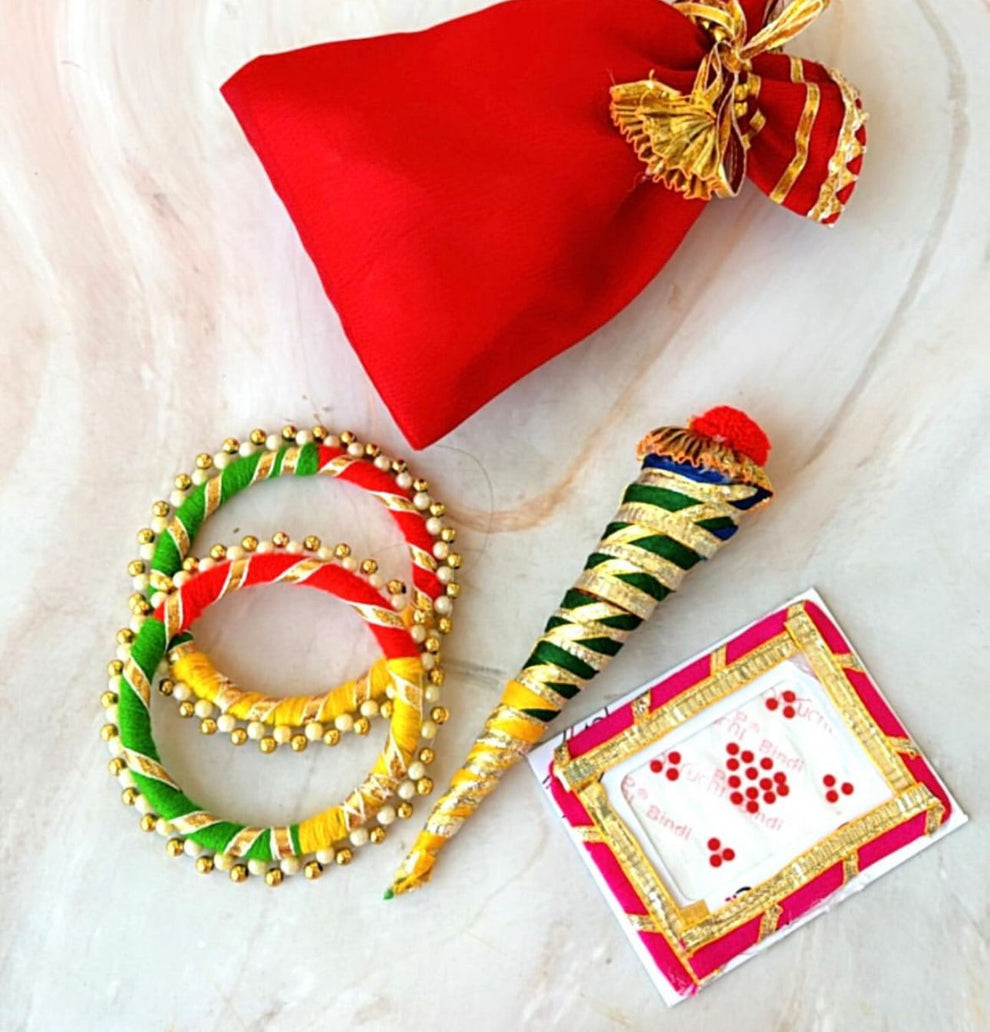 Haldi Mehendi Favors Hamper | Mehndi Haldi Return Gifts for Baby Showe ...